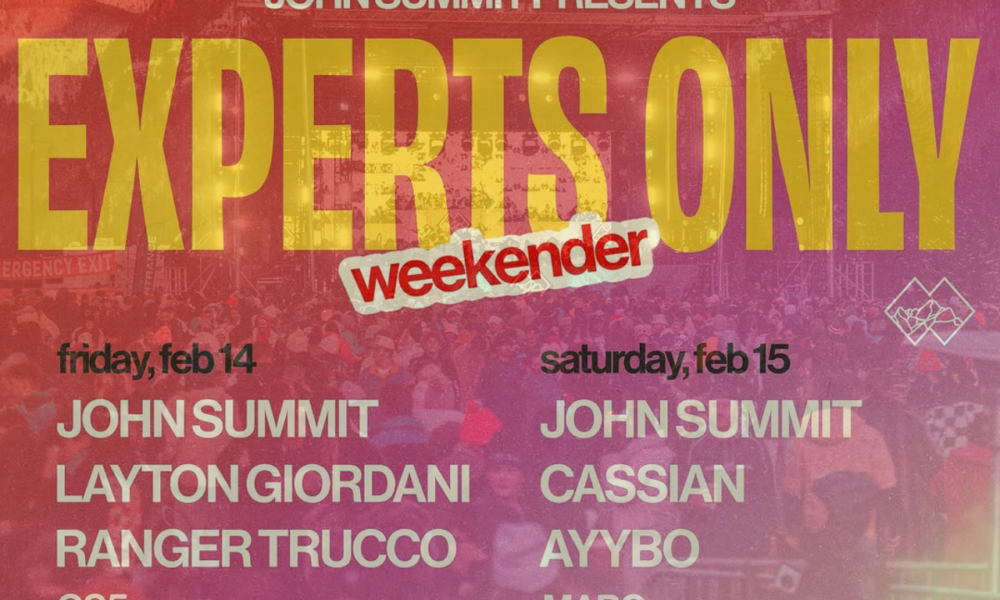 John Summit’s Experts Only Vail Weekender Unveils Full 2025 Schedule ...